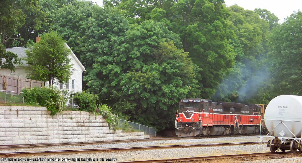 PW 3906 working the yard